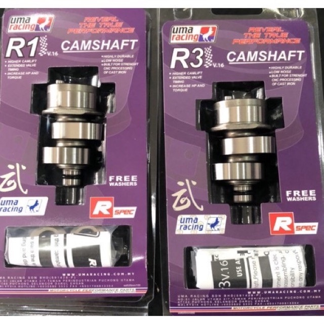 UMA RACING Y15 HIGH CAM ( R1 / R3 / R4 / R5 /R8 ) | Shopee Philippines