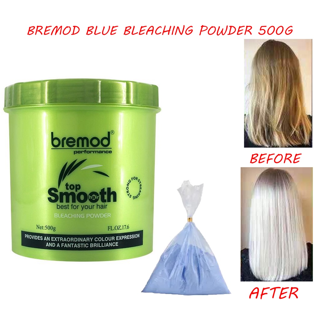 Bremod BR-R002 Bleaching Powder Blue 500g | Shopee Philippines