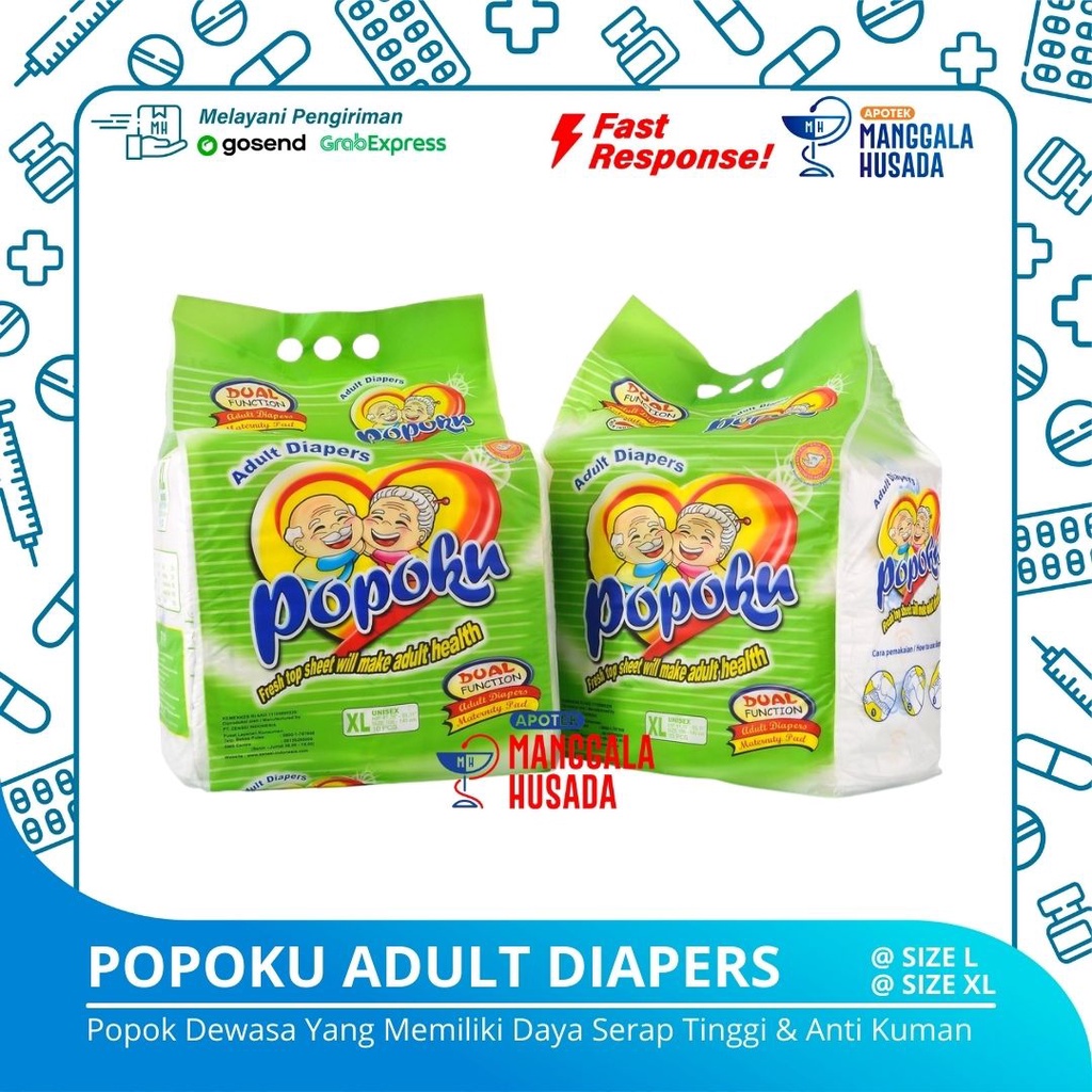 Adult DIAPERS PER PACK @ 10pcs | Shopee Philippines