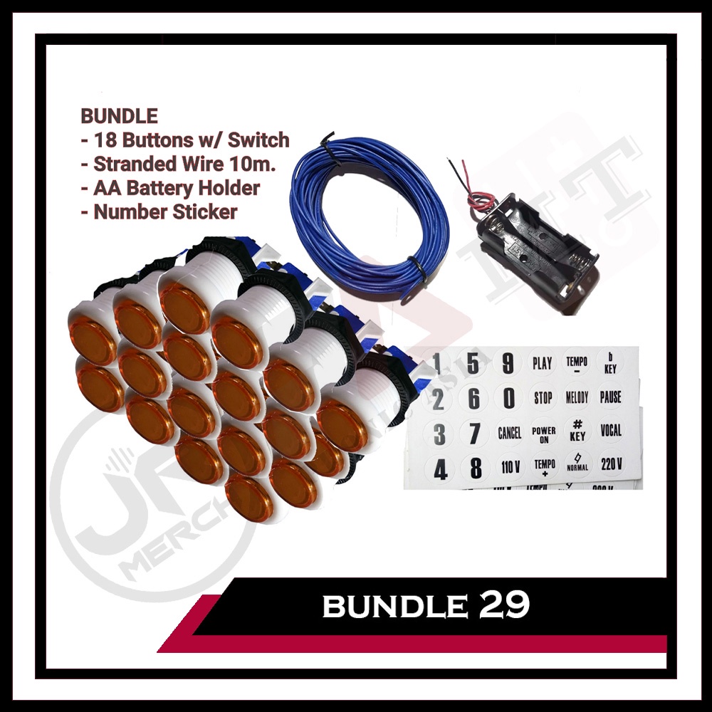 (V-BUNDLE3) Push Button Videoke / Karaoke Accessories Set (See photo ...