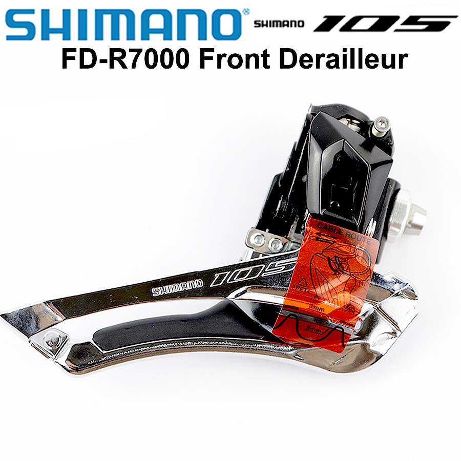 Shimano 105 R7000 Front Derailleur 2x11 Speed Brze on Clamp Band FD ...