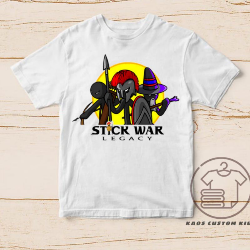 Stickwar stickman legacy Children's T-Shirt | Shopee Philippines