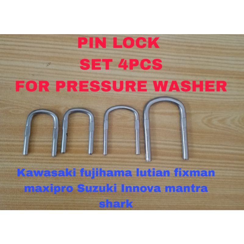 PIN.LOCK FOR PRESSURE WASHER KAWASAKI FUJIHAMA FIXMAN LUTIAN MANTRA ...