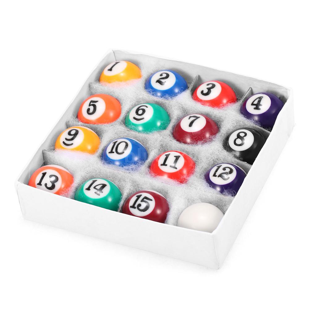 SKY-25MM / 32MM / 38MM Children Billiards Table Balls Set Resin Small ...