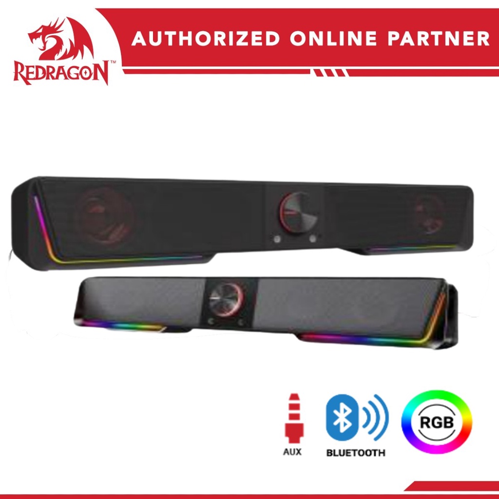 Redragon GS570 Darknets Sound Bar with Dual Speakers | Shopee Philippines