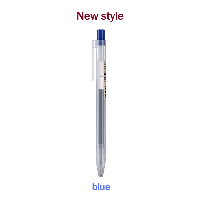 MUJI pen Ballpen Sign pen Black/Red/Blue Gel Ballpoint Pen 0.5mm ...