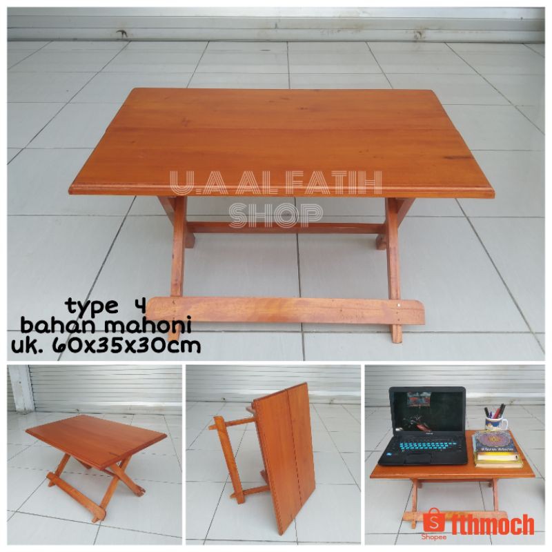 KAYU Rehal JUMBO Folding Table For laptop Learning To Eat Multipurpose ...