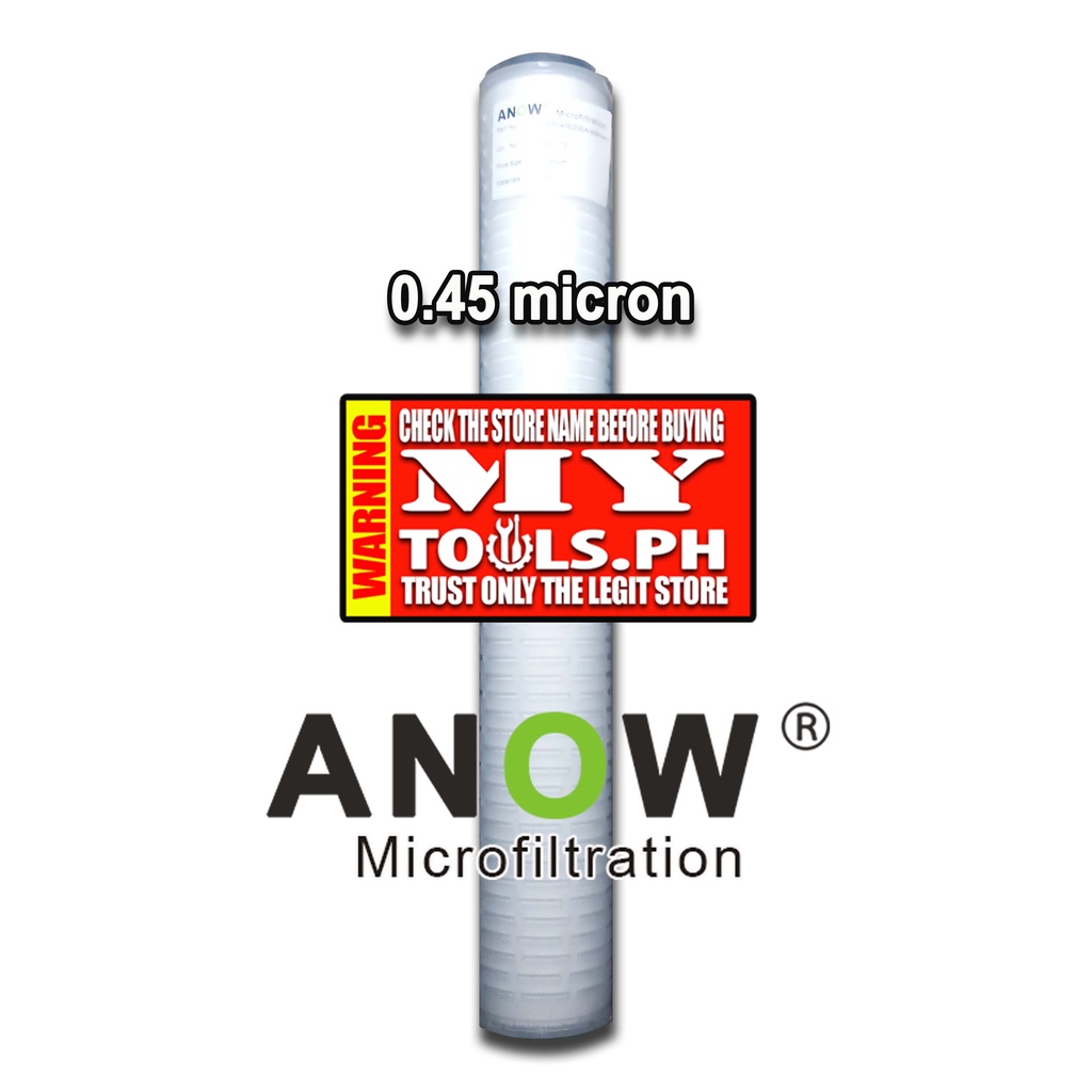 Anow micro-filtration Sediment Filter 20SL | Shopee Philippines