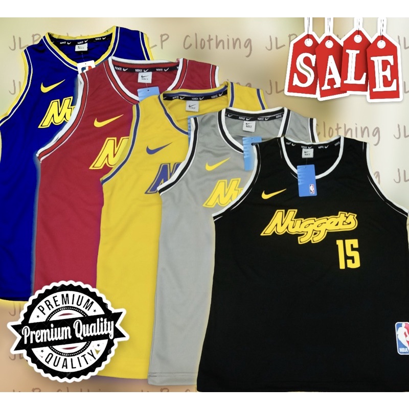 NBA NUGGETS JERSEY SANDO for Men | Shopee Philippines