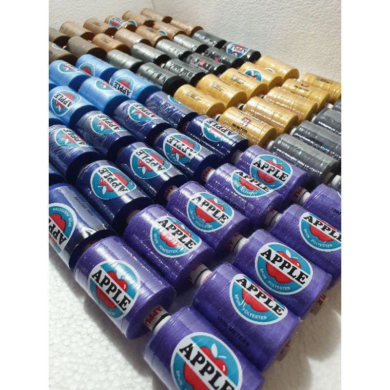 Apple Thread Tkt 120 1000meters - SEND LIST OF CODES | Shopee Philippines