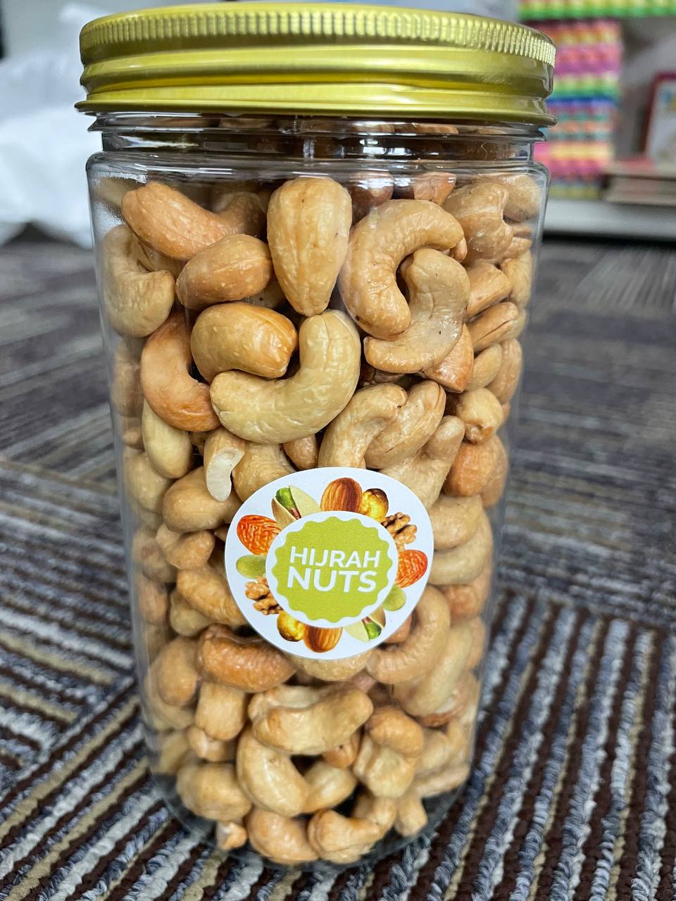 GAJUS BAKAR BUTTERED CASHEW NUT HALAL 350g HIJRAH NUTS | Shopee Philippines