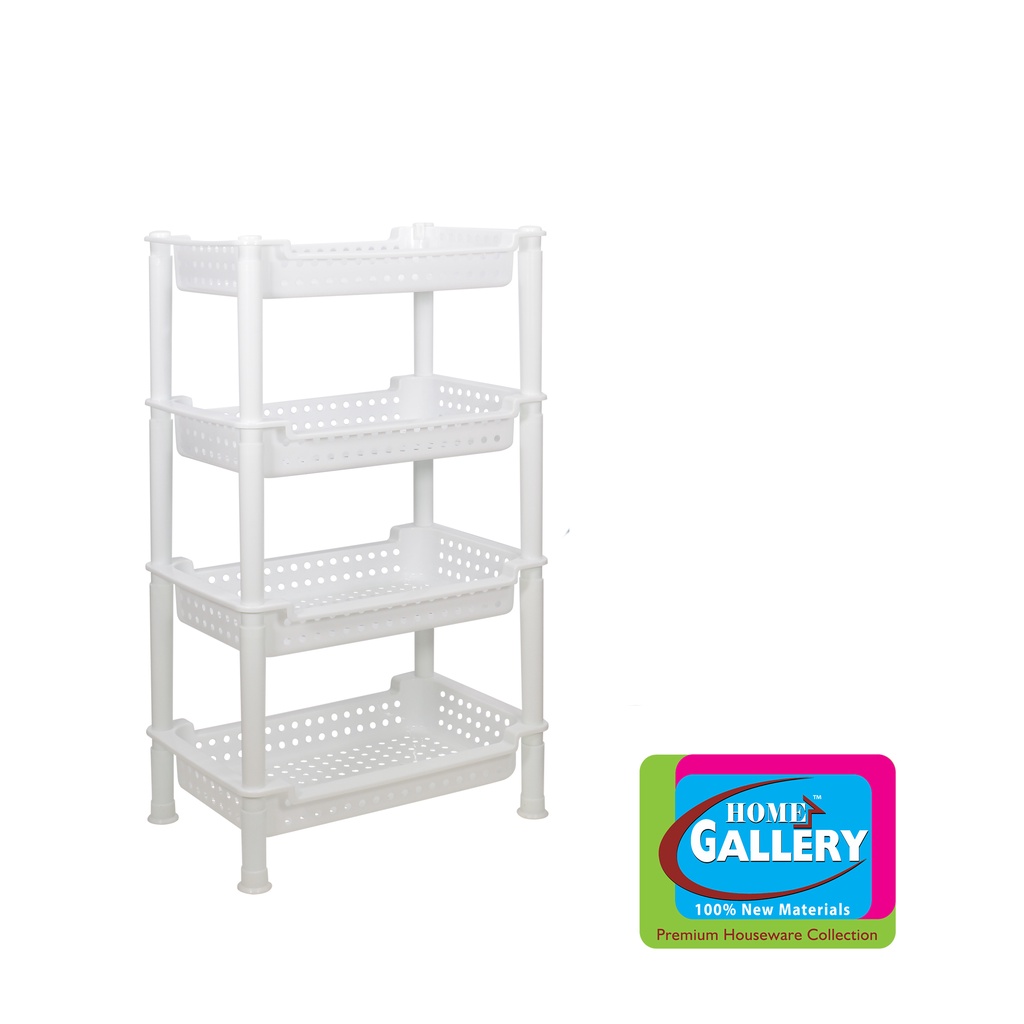 Home Gallery Multi Purpose Shelves 4 Layer | Dimension: L46xW19xH83.5cm ...