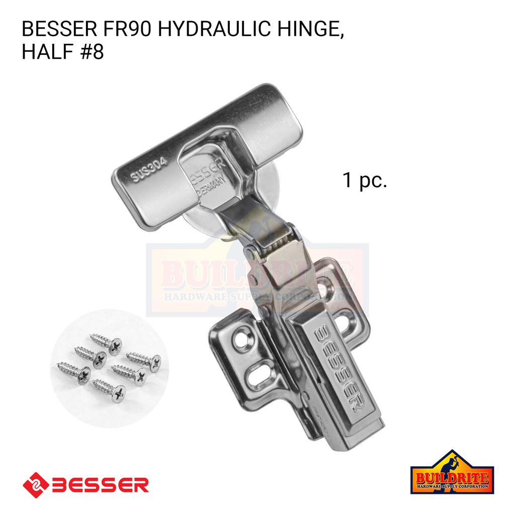BESSER FR90 SUS304 Soft Close Hinge (Clip on Type) Half #8 - 1 PC ...