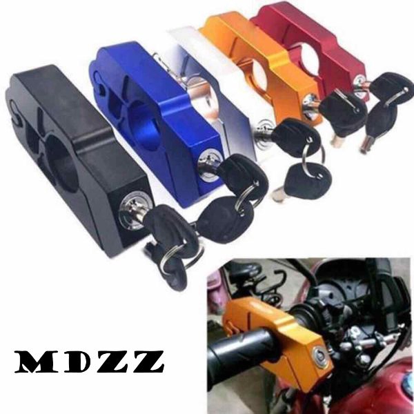 Motorcycle Caps-Lock Anit -theft Security Handlebar Grip Brake Lever ...