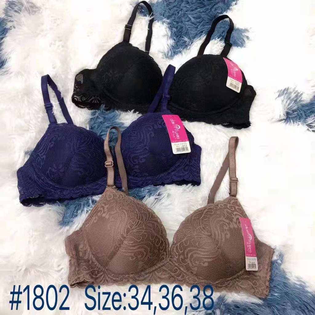 Triumph lace bra with wire onhand sizes 34,36,38ab#1802 | Shopee ...