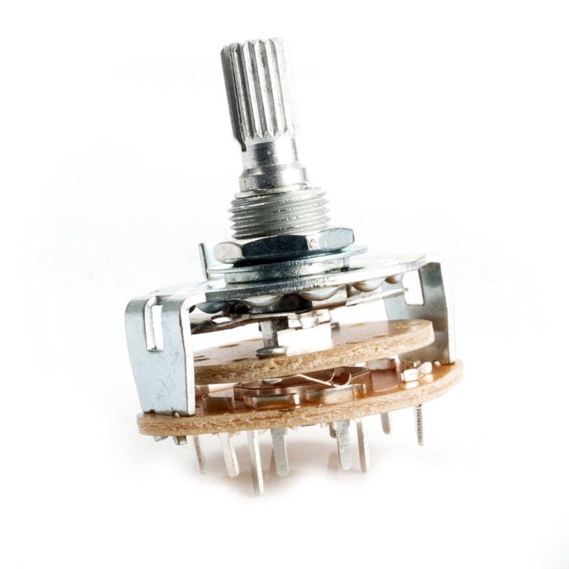 Ready stock* 2 Pole 3 Position 2P3T Rotary Switch for Les Paul | Shopee ...