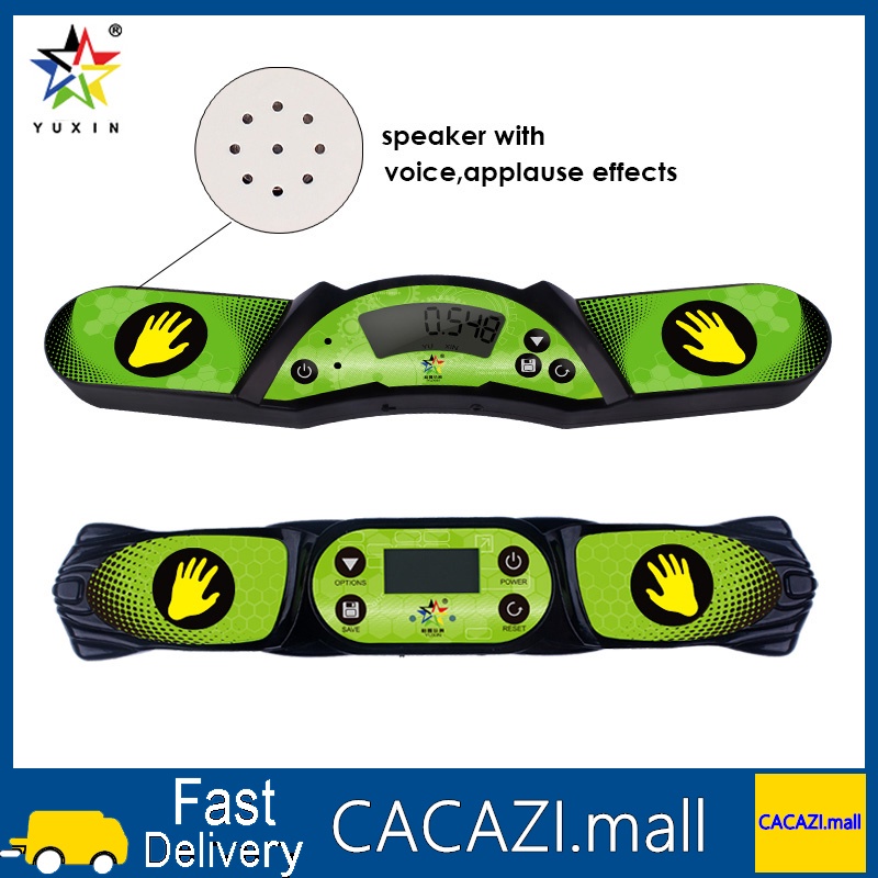 YuXin Rubik's Cube Timer Stacking Cup Timer Professional Magic Cube Mat ...