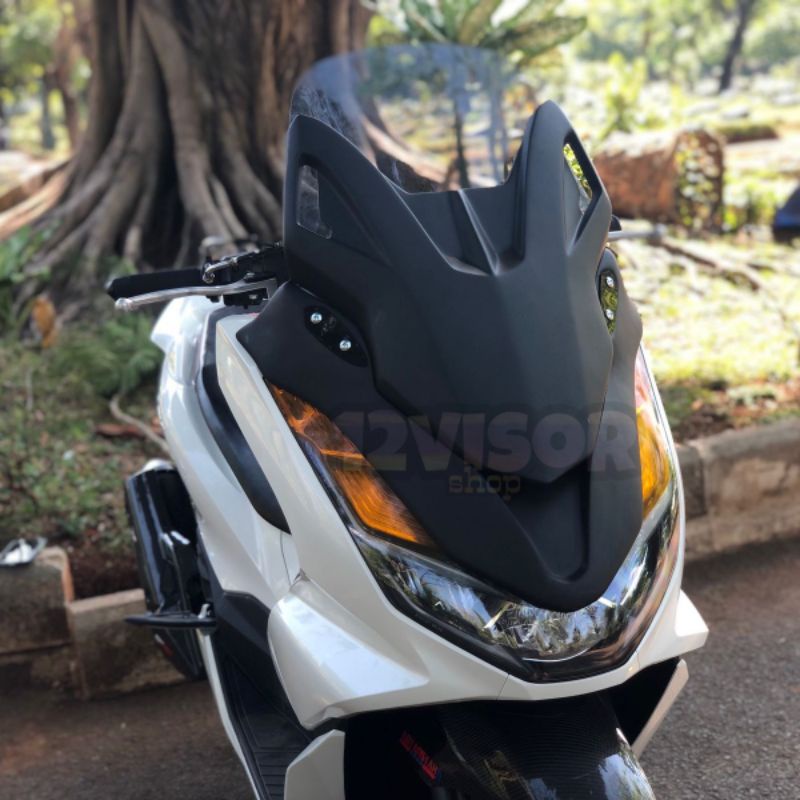 PCX new 160 windshield frame baby Forza model. Honda PCX 160 shield ...