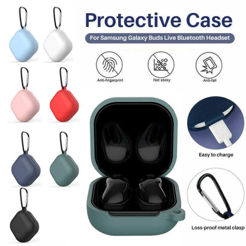 Silicone Earphone Case For Samsung Galaxy Buds 2/Live/Pro/2 Pro Case ...
