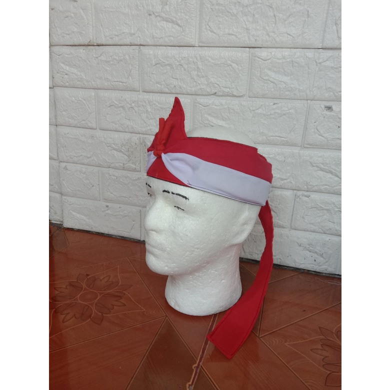 MERAH PUTIH Red And White Headband For The Republic Of INDONESIA ...