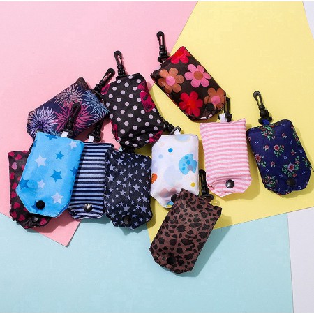 Cute Foldable Shopping Bags Reusable Travel Large capacity Bag | Shopee ...