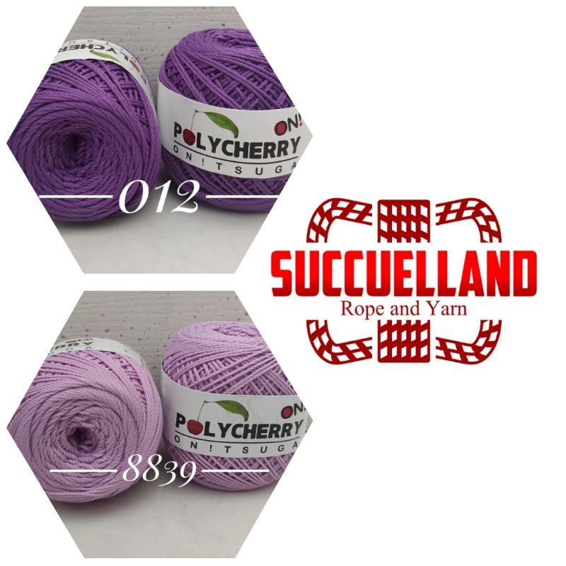 Polycherry Onitsuga 20 gr | Plain Color Knitting Yarn Polythick ...