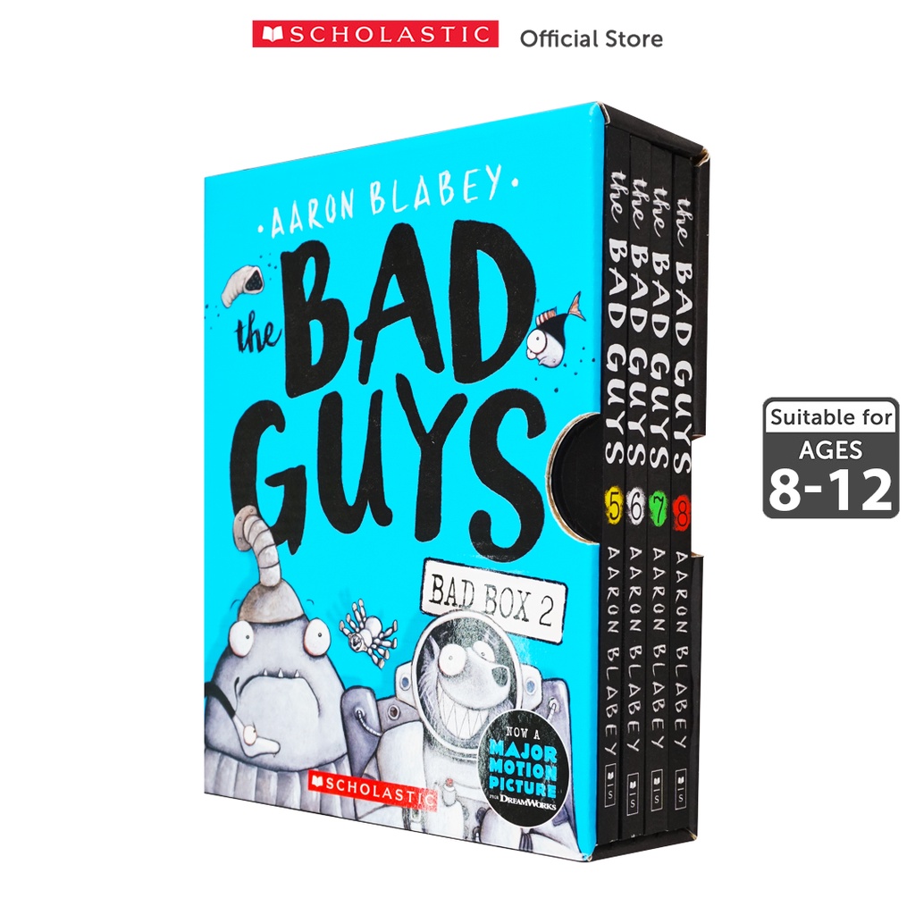 Scholastic : The Bad Guys: The Bad Box 2 (#5-#8) (ISBN: 9789813372320 ...