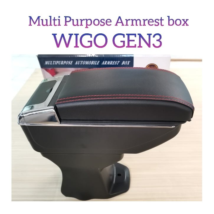 Toyota Wigo Gen3 Armrest Console box | Shopee Philippines