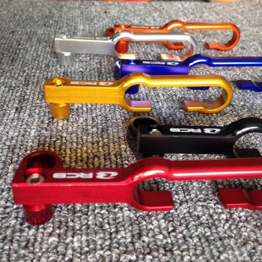 CNC aluminum RCB oil line holder for motorbikes. | Shopee Philippines