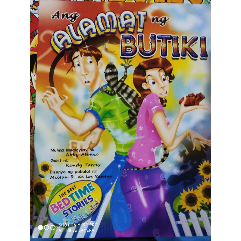 Short Story Colored Book - Alamat ng Butiki | Shopee Philippines