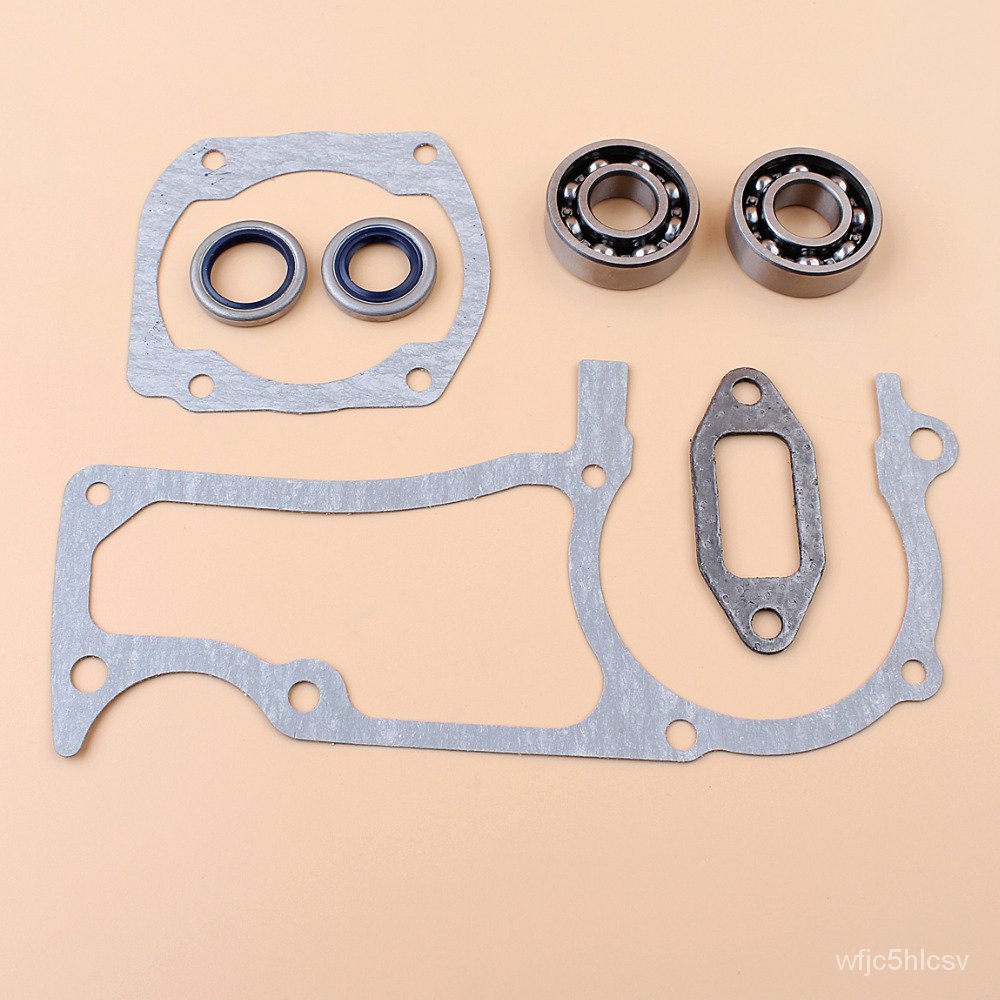 jdsCrankshaft Bearing Oil Seals Gasket Set For HUSQVARNA 362 365 371 ...