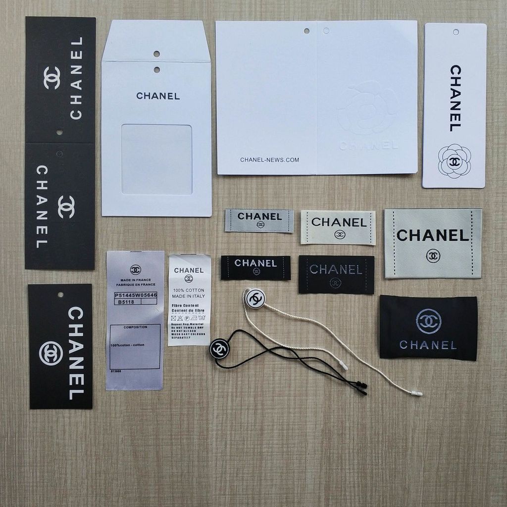 Label Customized Label Brand Logo Tag Clothing Washing Label | Shopee ...