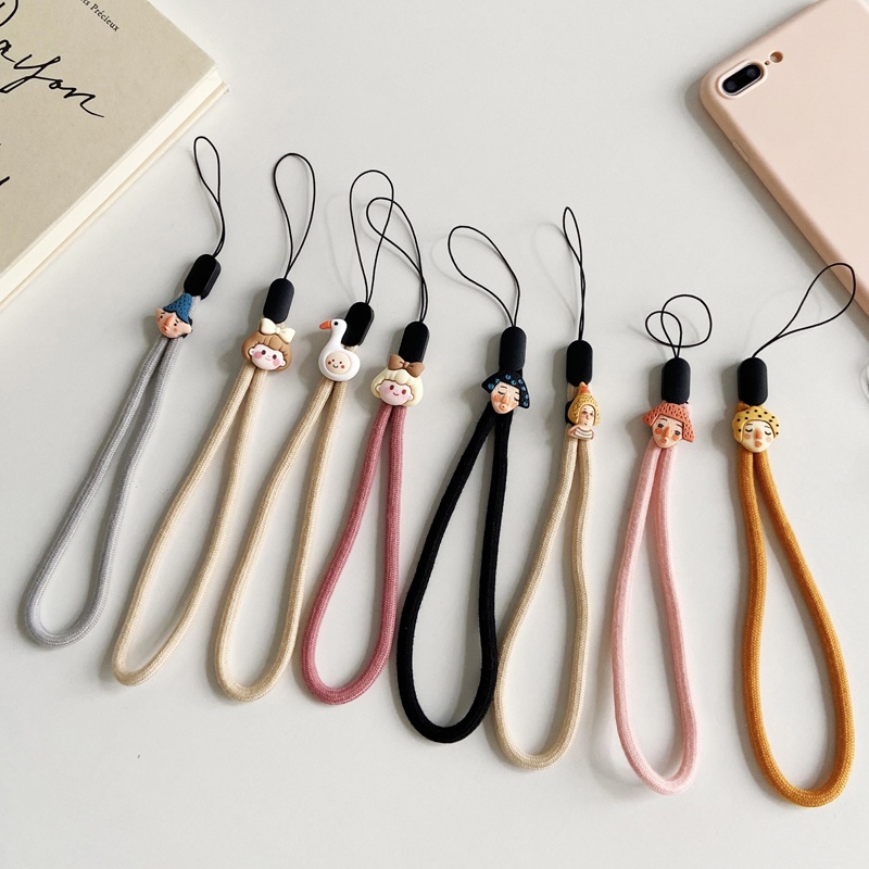 Cartoon Clown Duck Lanyard Mobile Phone Key Tag Camera Fashion Hot Hand ...