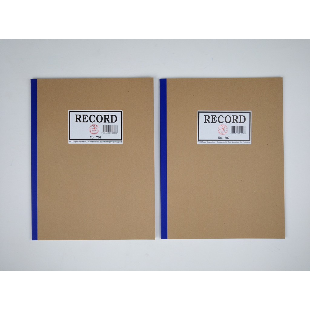 Veco Accounting Columnar Notebook 707 (2pcs) | Shopee Philippines