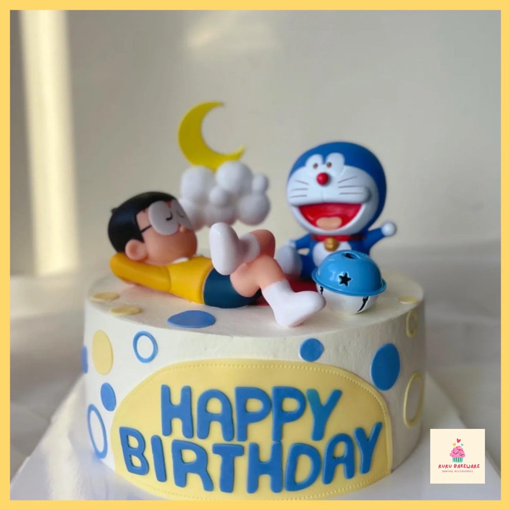 Doraemon Topper Doraemon Set Topper Doraemon Cake Decorating Plug-In ...