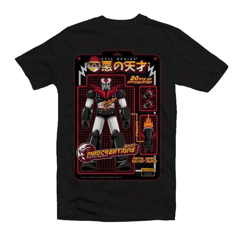 2024 Men T Shirt Evil Genius Unisex Zenith_Chogokin T-Shirt (Black ...