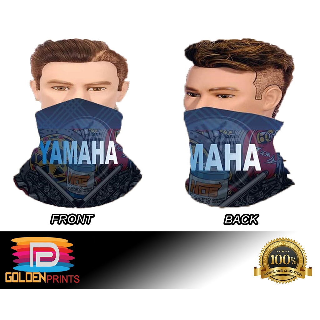 YAMAHA FULL SUBLIMATION HALF MASK VERSION 1 | Shopee Philippines
