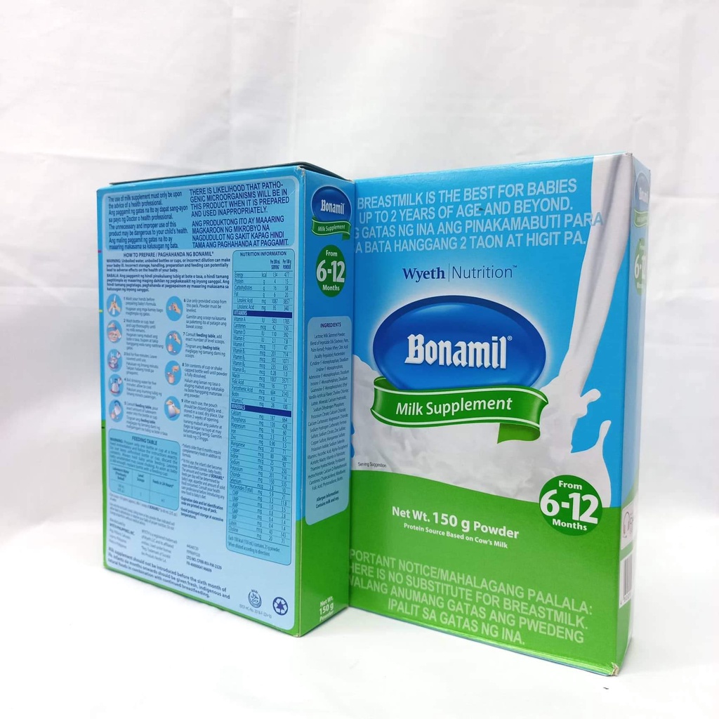 BONAMIL 6-12 Months Old 150g | Shopee Philippines