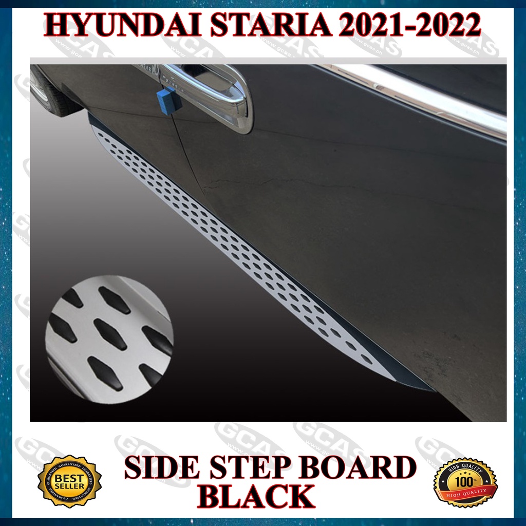 2021-2022 Hyundai Staria Side Step Board white | Shopee Philippines