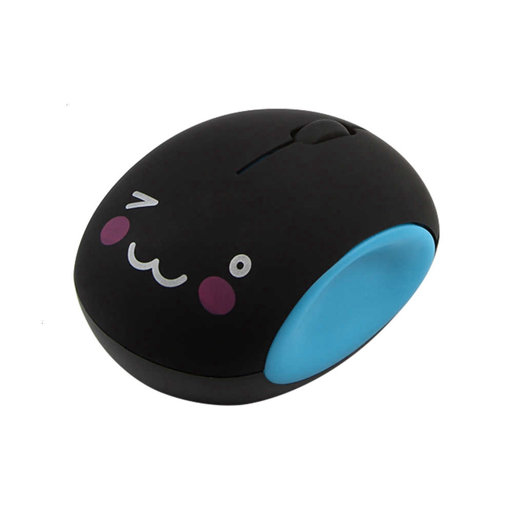 Mini Wireless Mouse Rechargeable USB Optical Cute Cartoon Computer ...