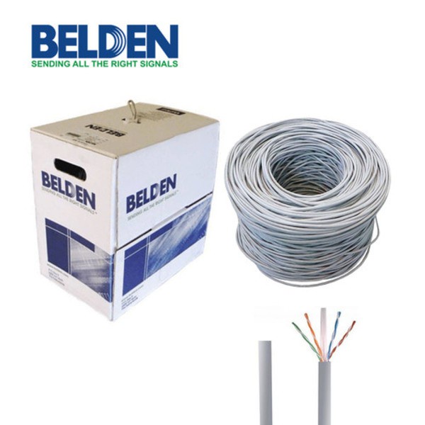 BELDEN meter cable UTP Cat5e GRAY 1583A 305m LAN cable / Cat 5e Gray ...