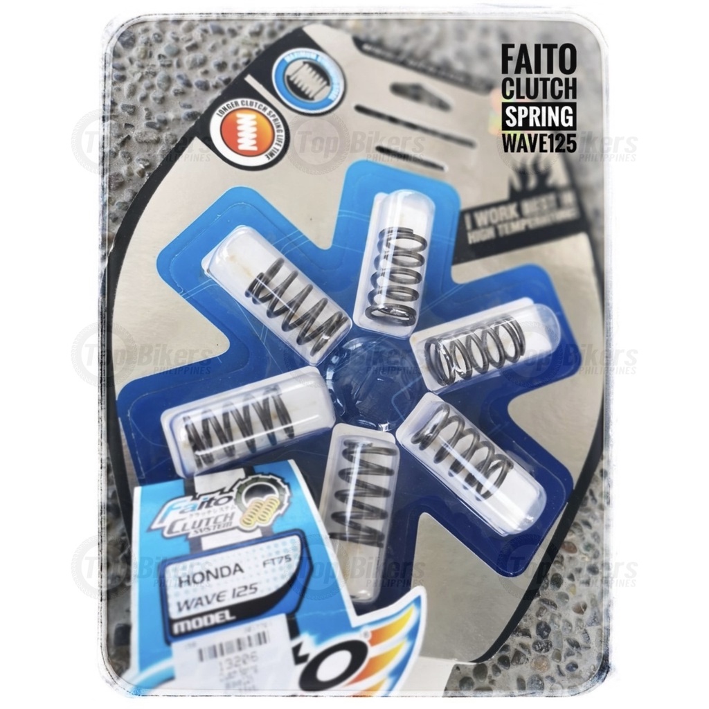 Faito Zero II Clutch Spring Honda Wave 125 / W125, XRM 125 | Shopee ...
