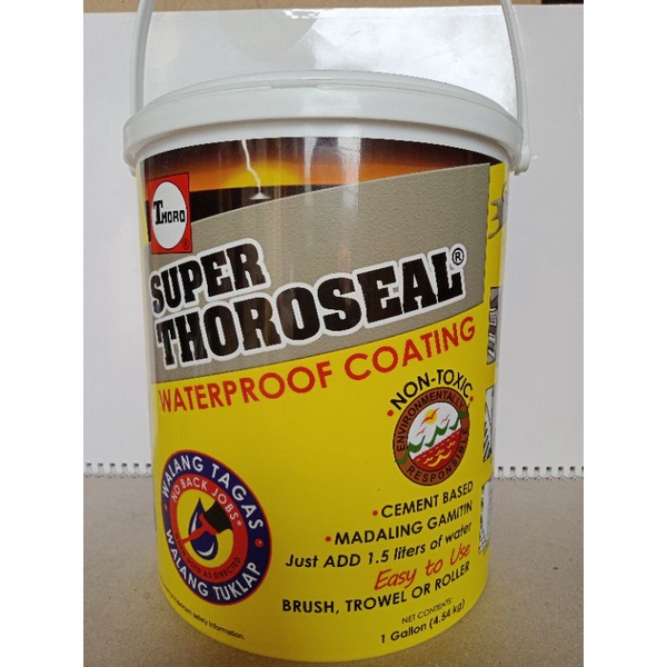Super Thoroseal Gray (Waterproof Coating) | Shopee Philippines