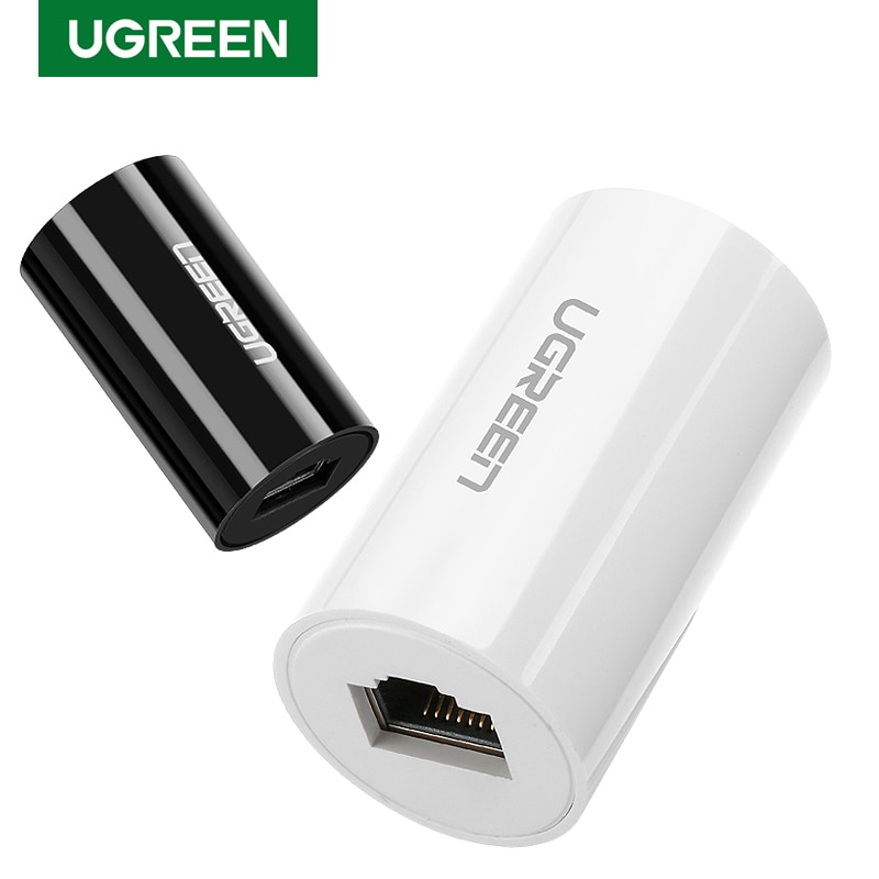 Ugreen RJ45 Ethernet Adapter 8P8C Female to Female Anti-Thunder Rj45 Connector Network Extension ...