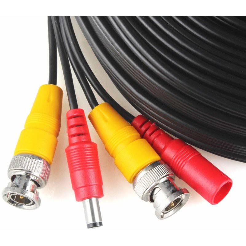 Allan CCTV CABLE 10M 20M 30M 40M 50M BNC RG59 Video Power Siamese Cable ...