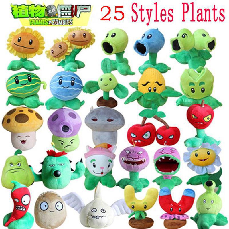 20cm Games Plants vs Zombies Plushie Doll Cute Animal Toys Fashion Soft ...