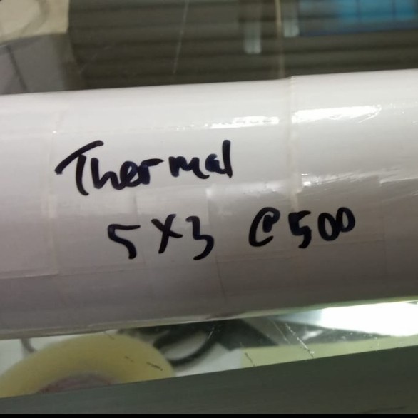 Barcode THERMAL STICKERS 5X3 CM 1 line contains 500 (other sizes can be ...