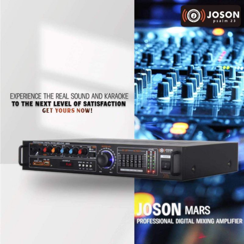 Joson Mars Amplifier (With Graphic Equalizer) | Shopee Philippines