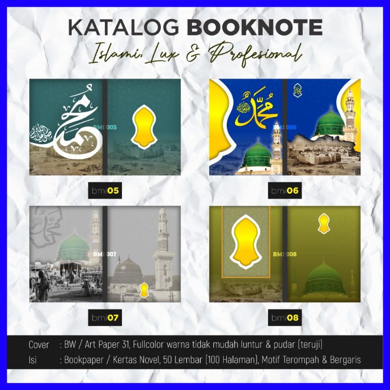 Islamic notebook, Spilled A5 Version 2 | Shopee Philippines