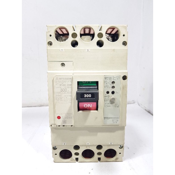 Circuit Breaker 300A 3Phase ELCB/MCCB NF400 MITSUBISHI(Original Made in ...